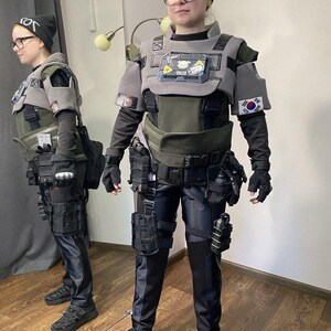 Tactical Hacker-inspired Cosplay Costume, Custom Made, Handcrafted ...