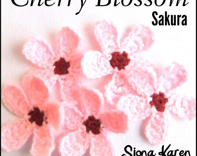 Cherry Blossom Crochet Pattern PDF | Etsy