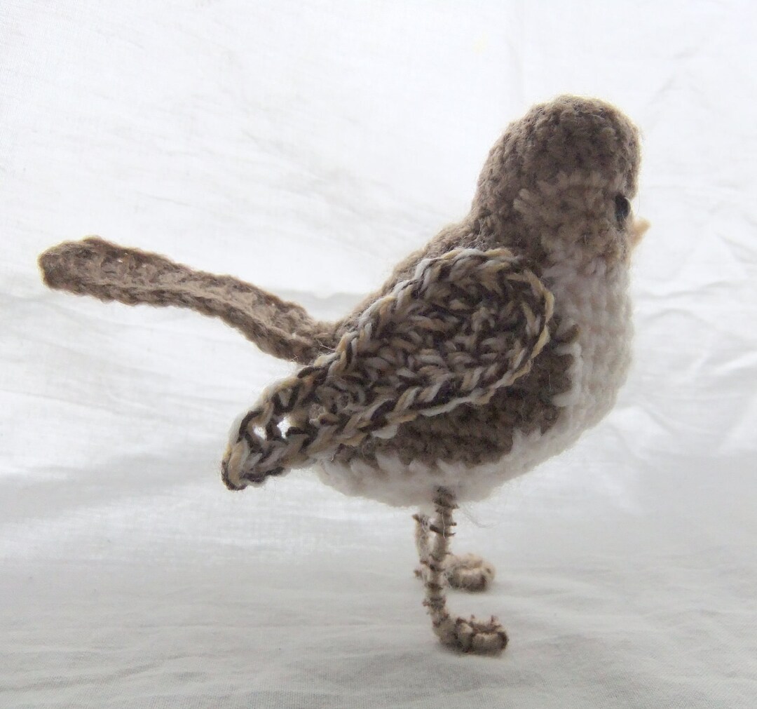 Female House Sparrow Crochet Pattern PDF - Etsy