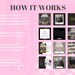 Black Instagram Templates for Canva | Aesthetic Black Instagram ...