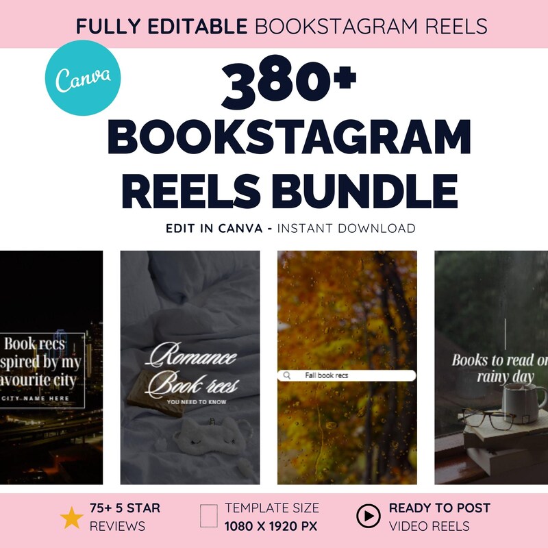 Reel Templates Book - Etsy UK