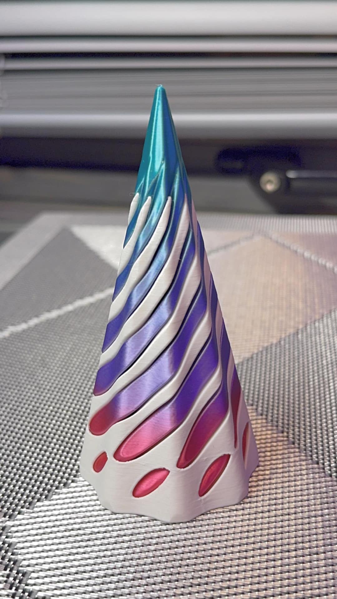 3D Printed Fidget Toy, Infinity Spiral, Impossible Passthrough, Novelty ...