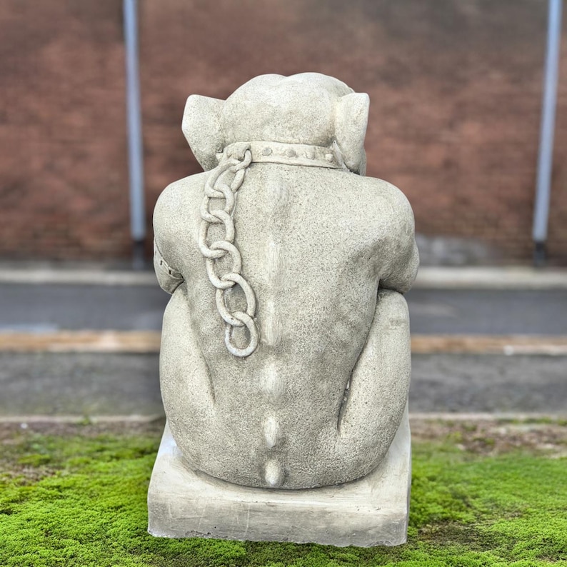 Large Gargoyle Statue Concrete Gothic Gremlin Figure Stone Guardian ...