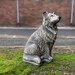 Concrete Collie Dog Statue Realistic Scottish Collie Sculpture Outdoor ...