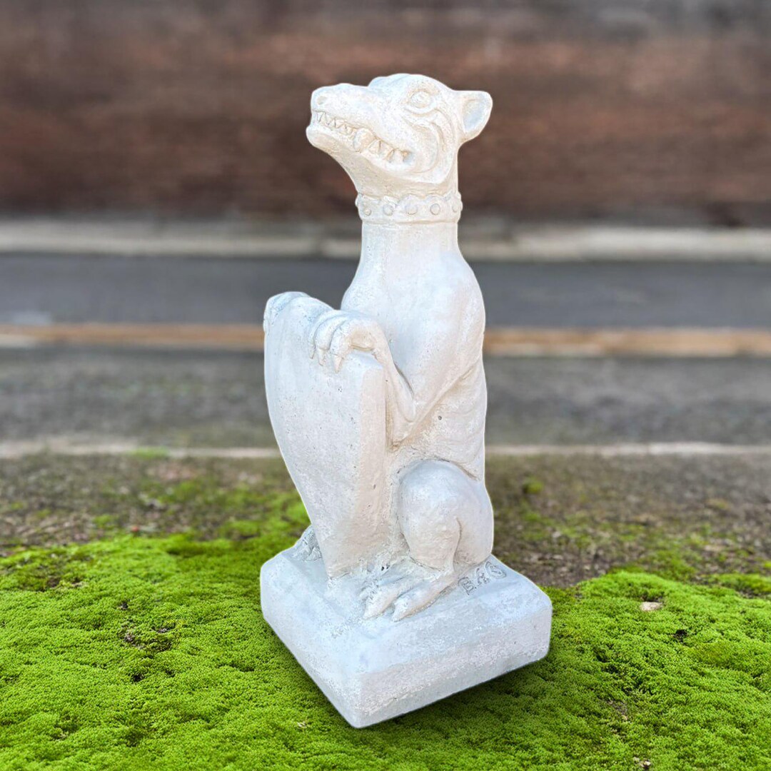 Gargoyle Guardian Statue Cement Gothic Creature Figurine Stone Gargoyle ...