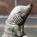Elegant Sitting Mole Decor Concrete Garden Animal Statue Stone Mole ...