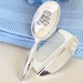 Personalized Baby Keepsake Suitcase: Silver-plated Accessories Gift Set ...