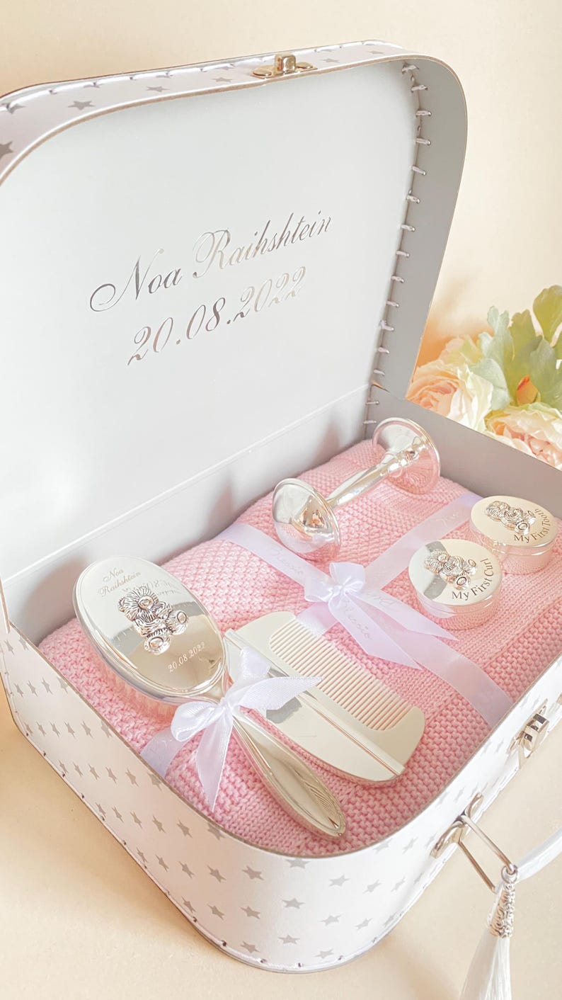 Baby Girl Suitcase, Box Keepsake, Baby Box, Memory Case Gift for ...