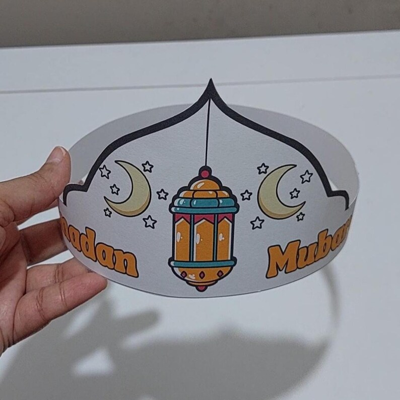 Printable Ramadan and Eid Party Hats, Crowns : DIY Kid's Craft ...