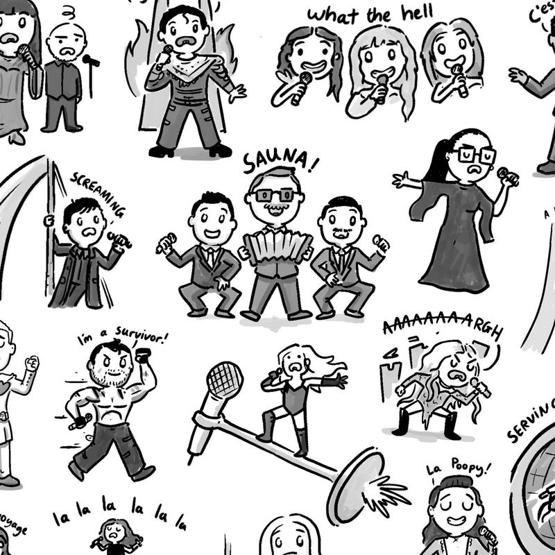 Eurovision Gifts Print - 60+ Gift Ideas for 2025