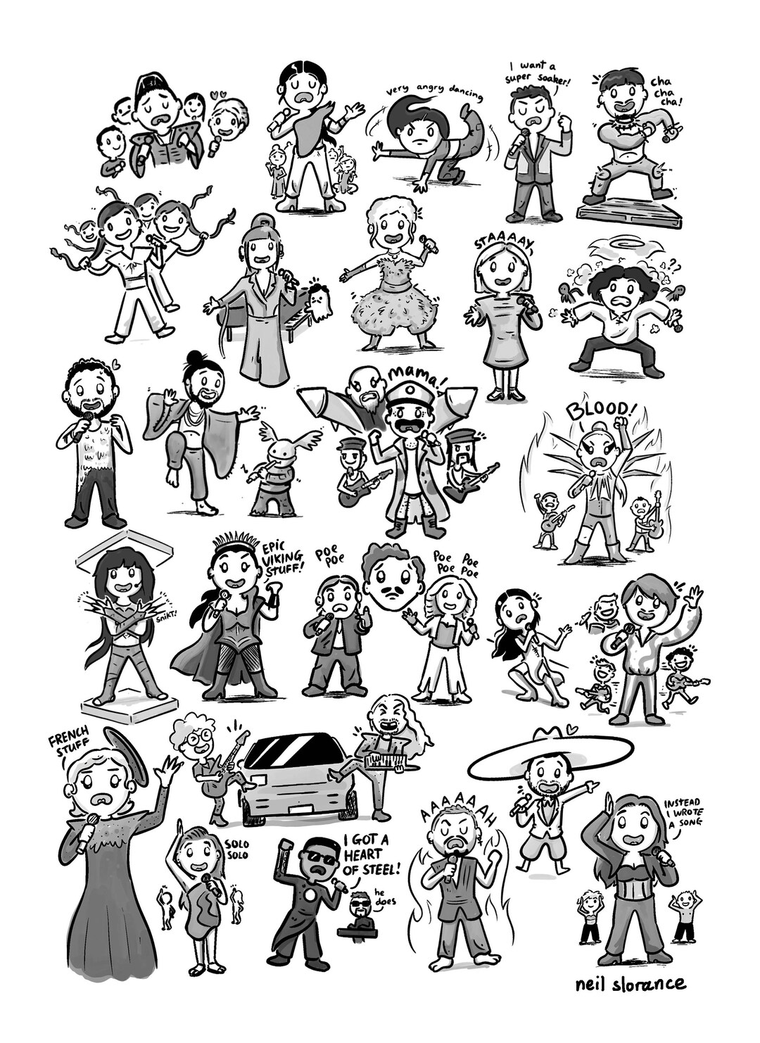 Eurovision 2023 Limited Edition Signed Print A4 - Etsy
