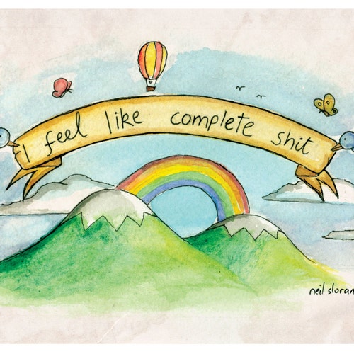 I Feel Like Complete... A4/A5 Digital Print - Etsy UK