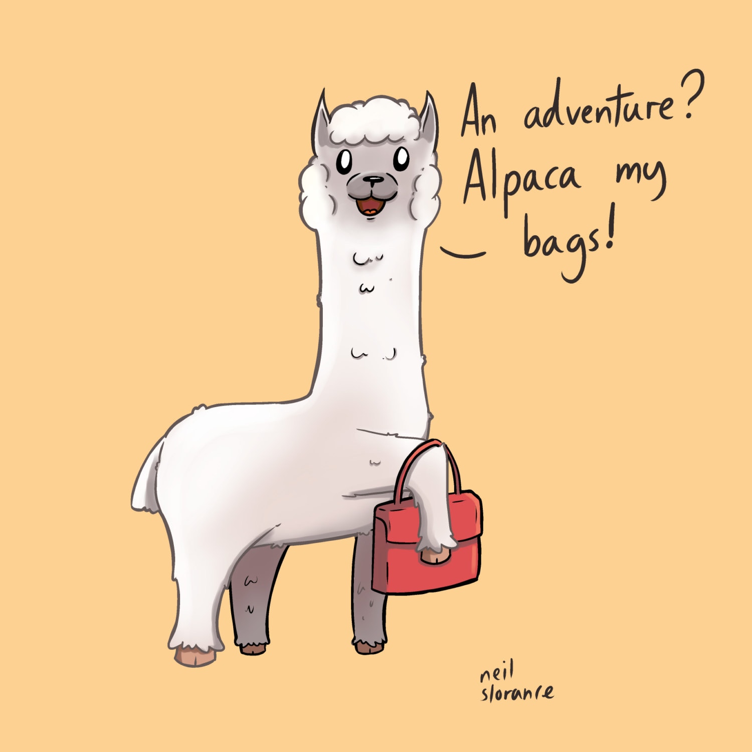 Alpaca My Bags Meme