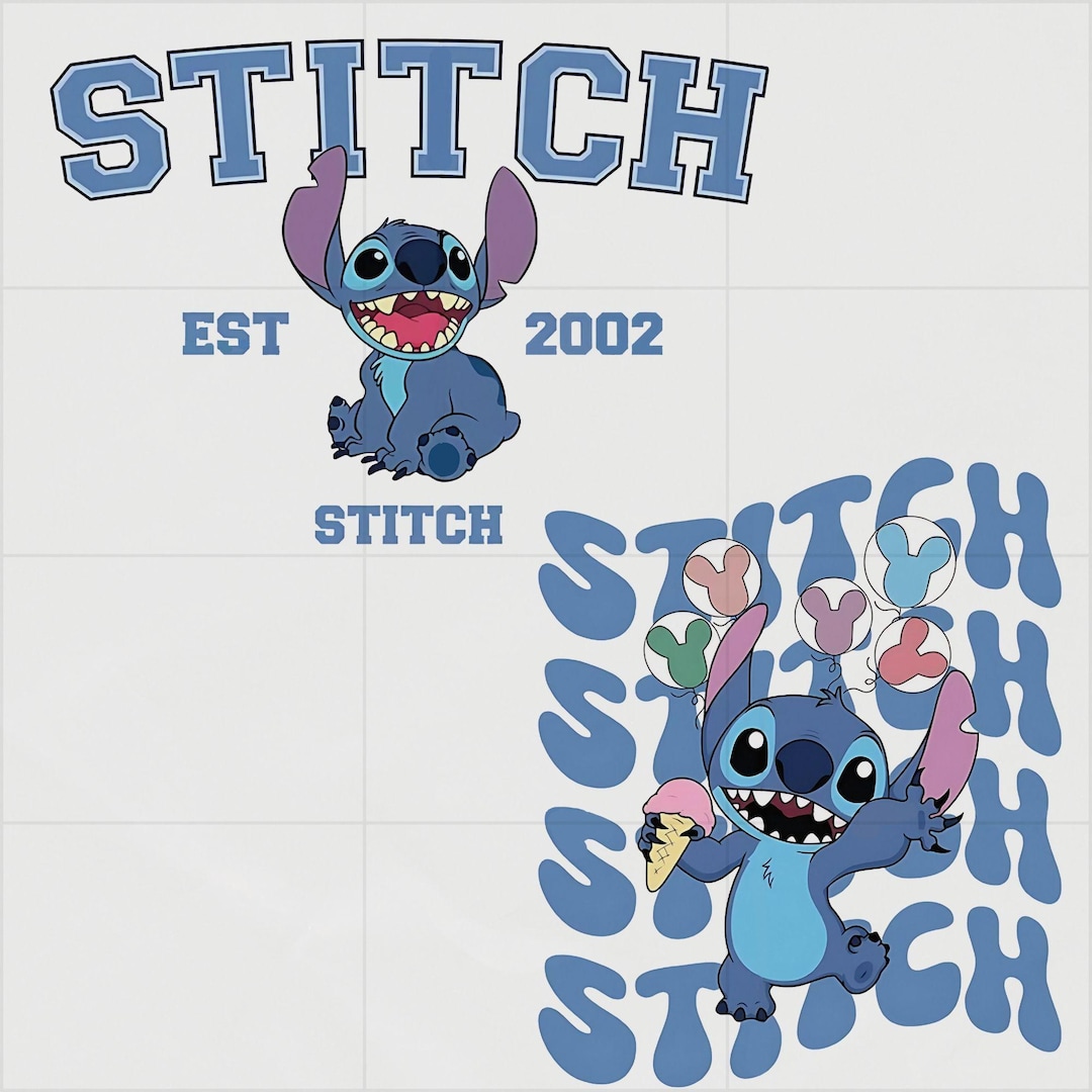 Stitch Png, Retro Stitch Png, Stitch Svg, Stitch Castle Png, Ballons ...
