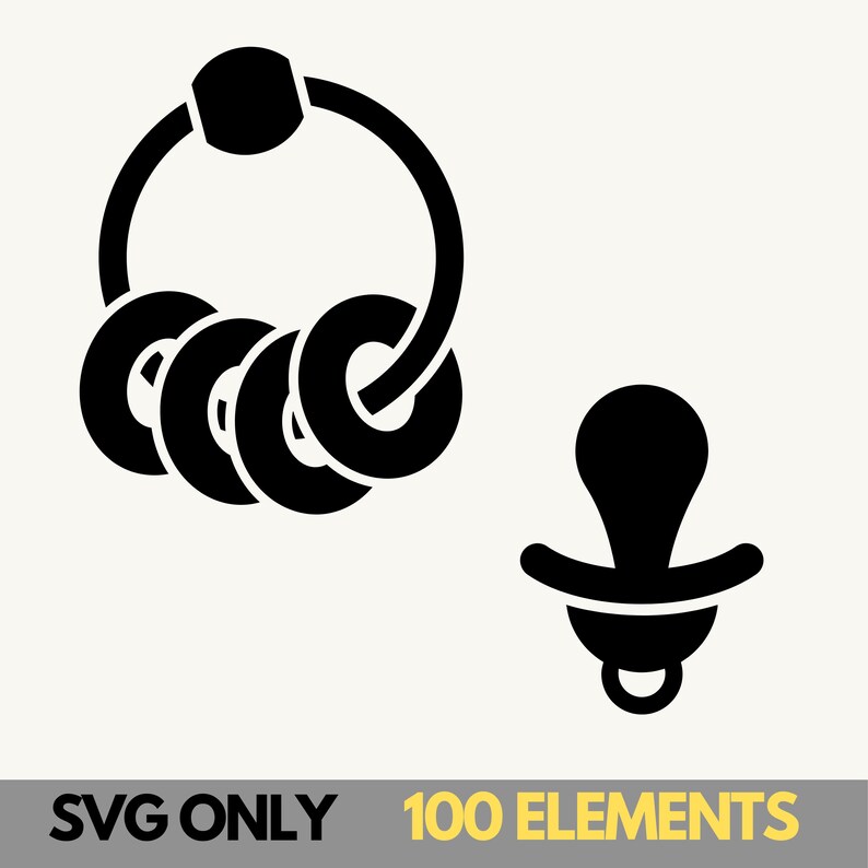 Baby Svg Bundle, Baby Shower Svg, Newborn Svg Bundle, Baby Footprints ...