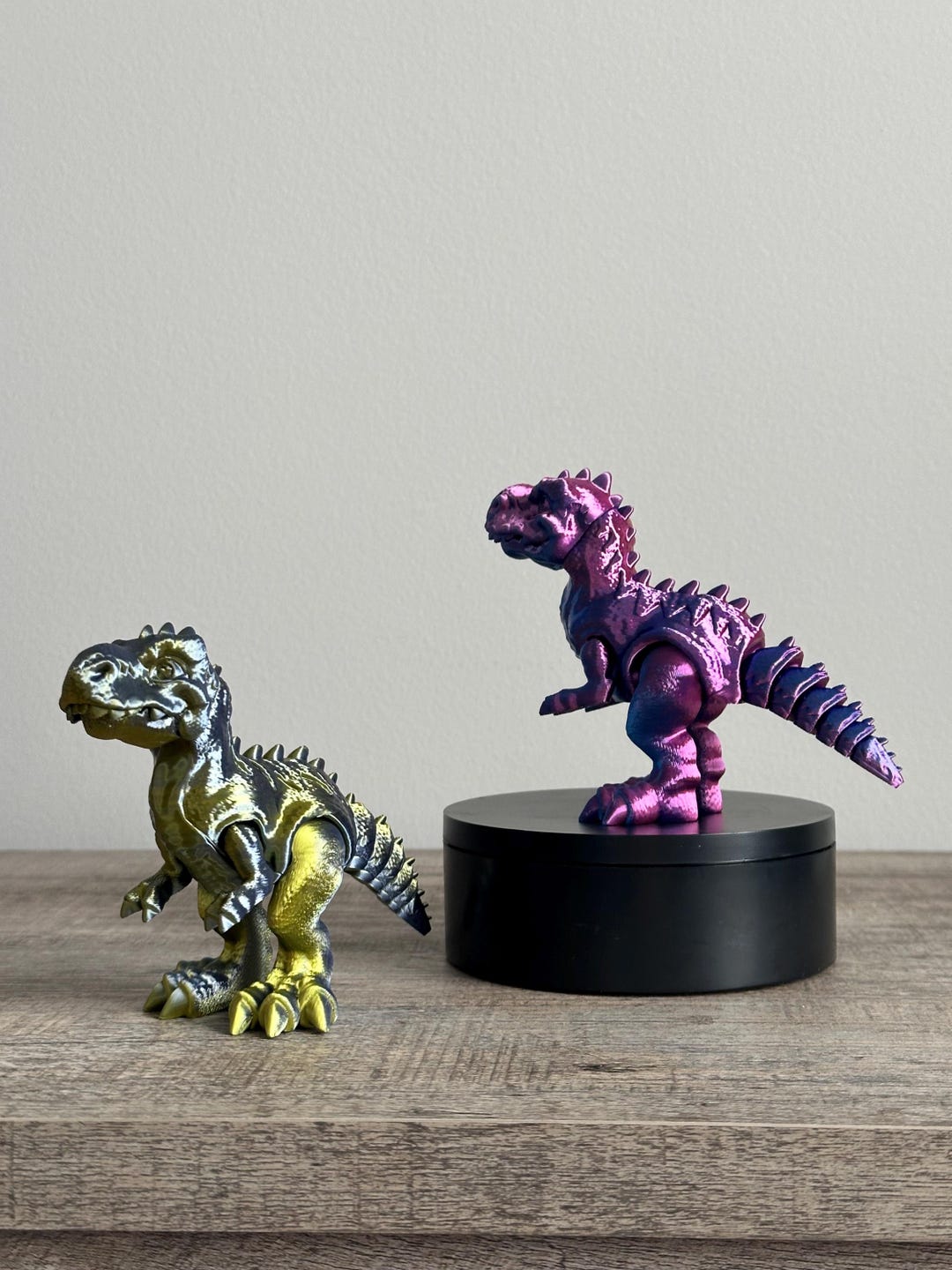 4.5 Tall 3D Printed T-rex Color Changing - Etsy