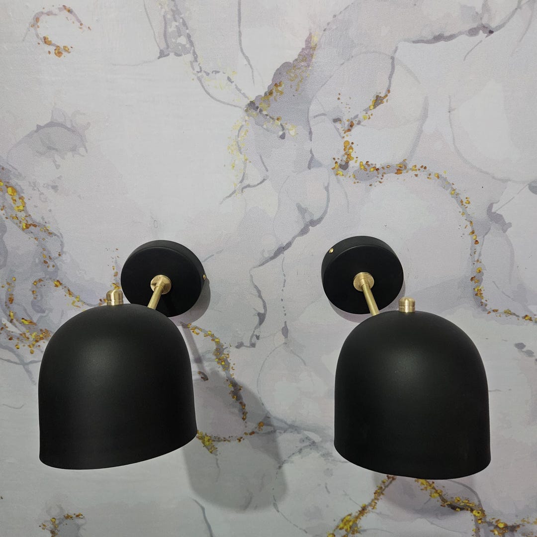 Minimalist Sconce - Multiple Variations - Finish Choices - Downward ...
