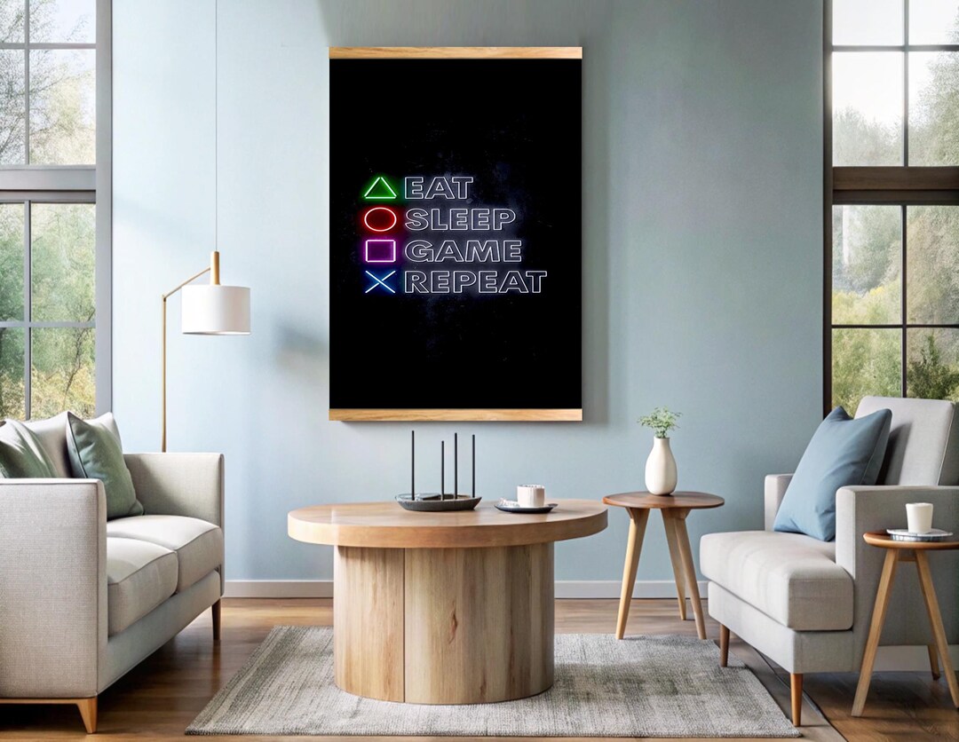 Gaming Wall Hanging , Custom Tapestry,games Neon Wall Tapestry, Video ...