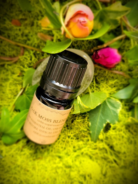 Oak Moss Essential Oil Blend. Cedars Woods Oakmoss Tree - Etsy