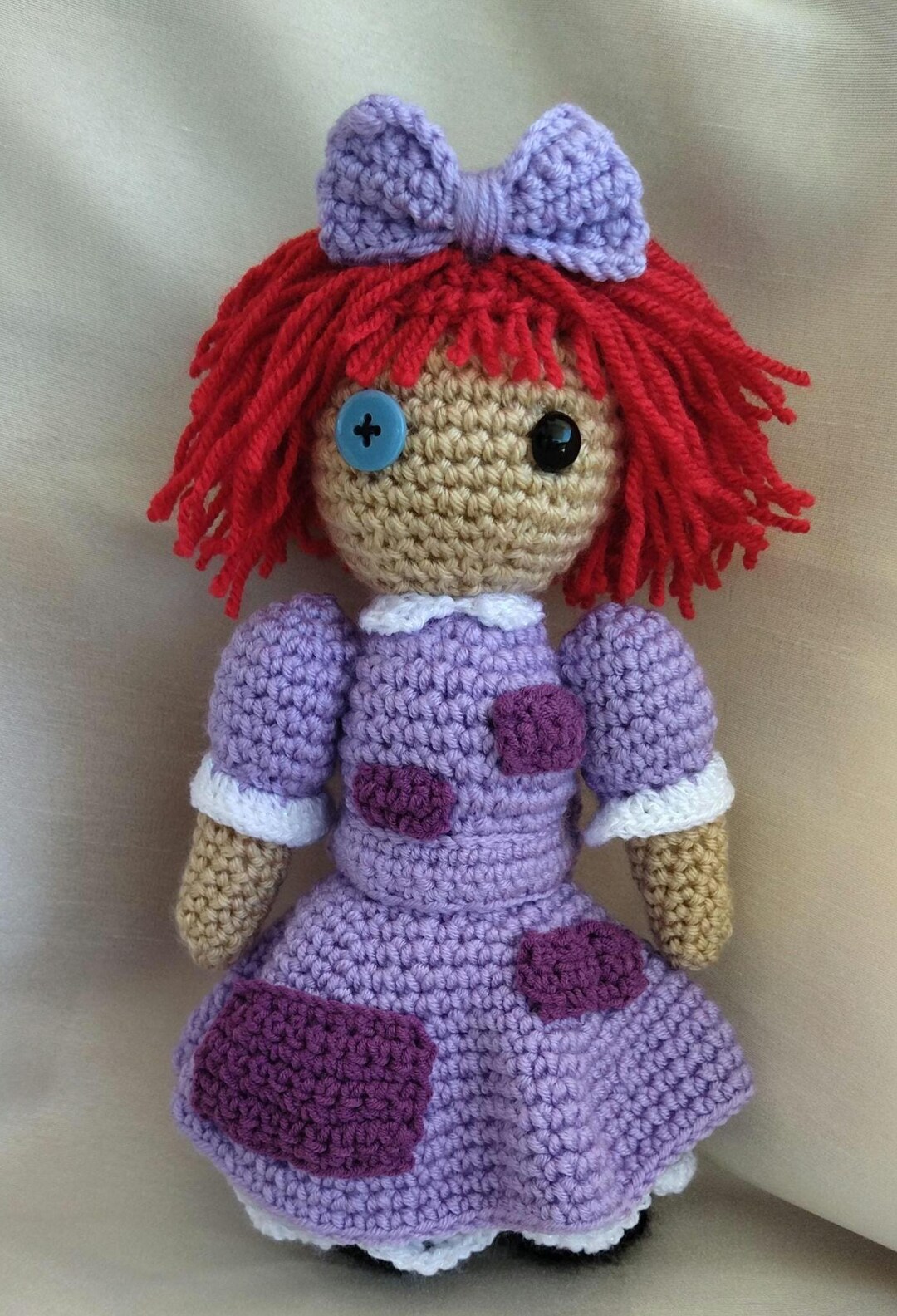 Ragatha Crochet Plushie From TADC - Etsy