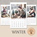 2025 Printable Illustrated Calendar Minimalist Wall Calendar With ...