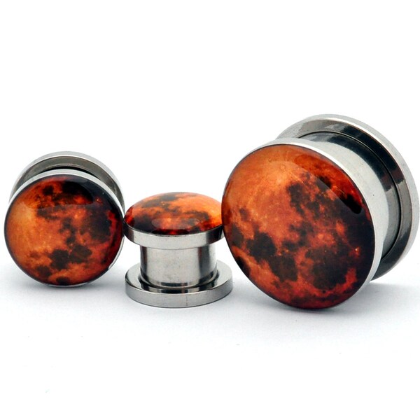 Love Bud Picture Plugs Gauges 16g, 14g, 12g, 10g, 8g, 6g, 4g, 2g, 0g ...