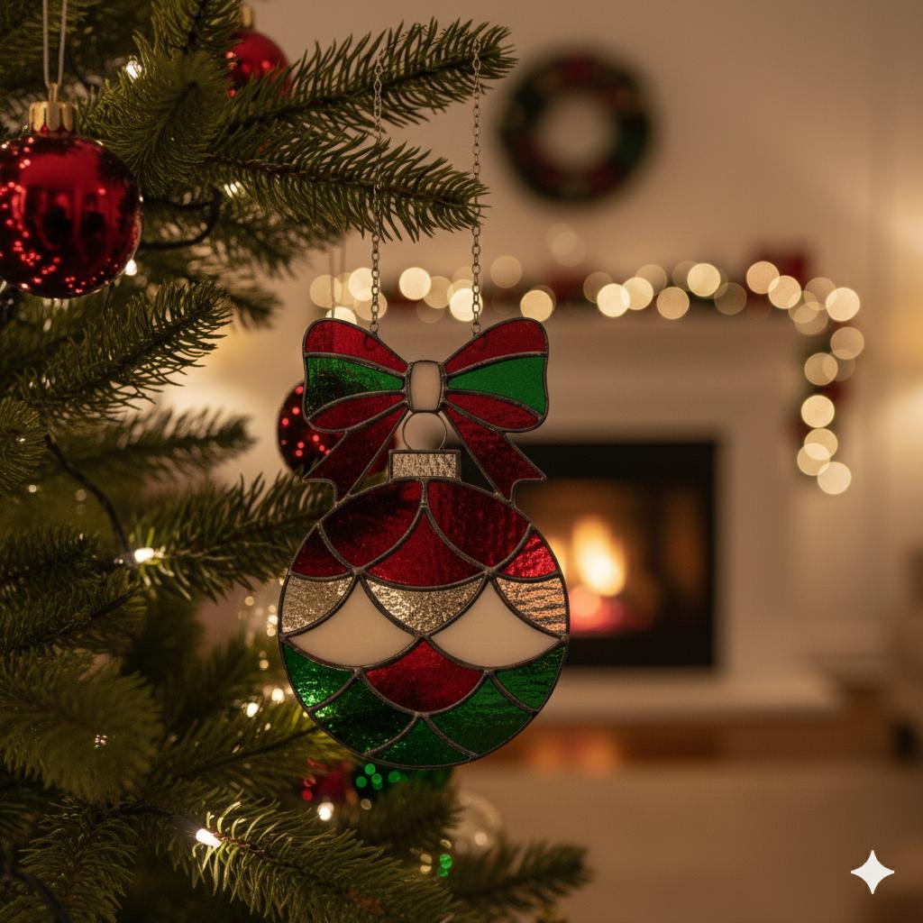 Christmas Stained Glass Pattern Bundle: 30+ Holiday Designs (PDF & JPEG ...