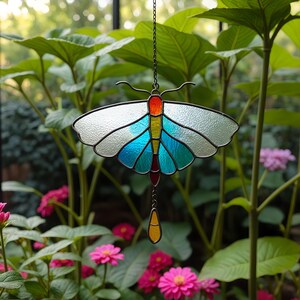 Moth Stained Glass Pattern – 6.5x4.5 Inch Design – Digital Download - Etsy