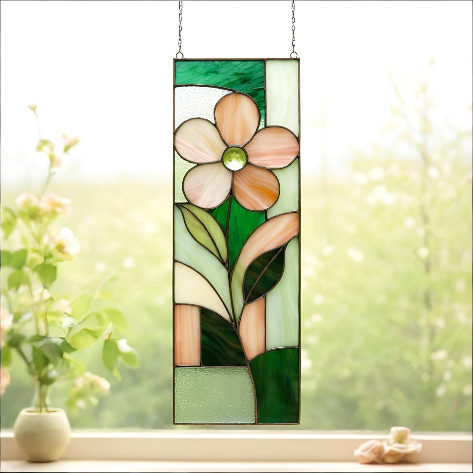 Floral Panel Stained Glass Patterns – Digital Download - Etsy
