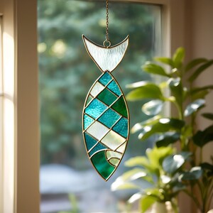 Fish Stained Glass Patterns – Set of 6 Designs – Digital Download - Etsy