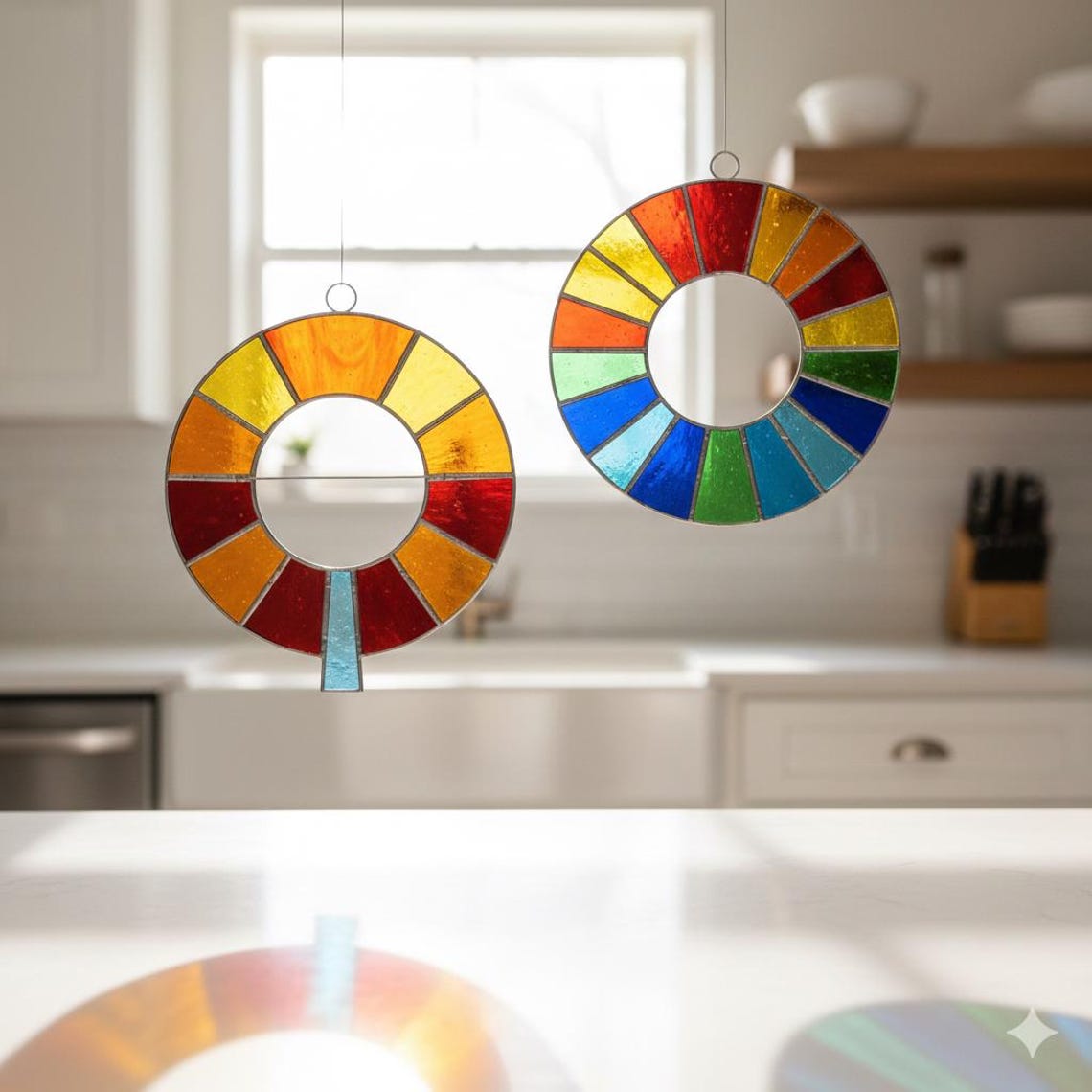 Minimal Stained Glass Pattern Pack | 10+ Designs | A4 Size | Digital ...