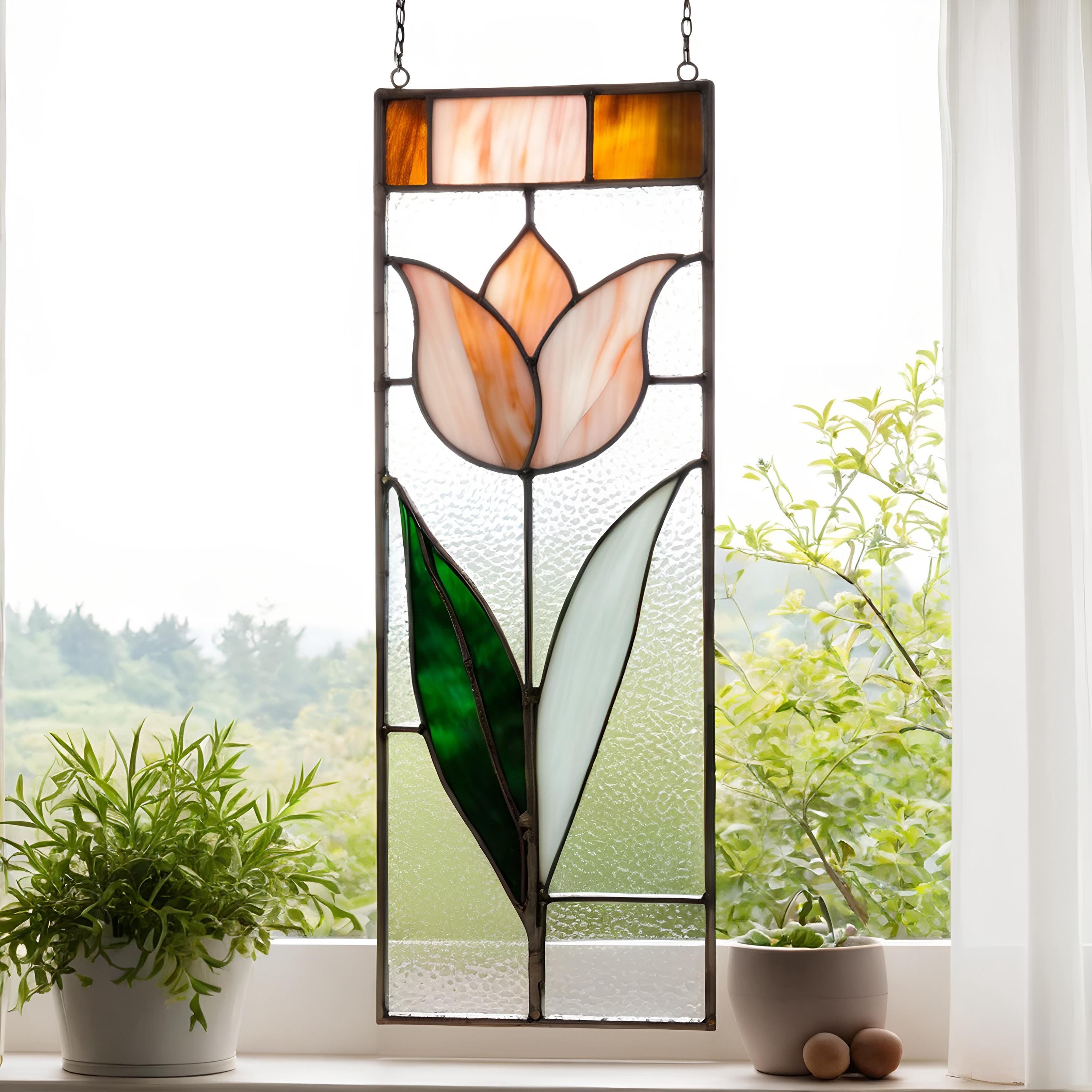 Floral Panel Stained Glass Patterns – Digital Download - Etsy