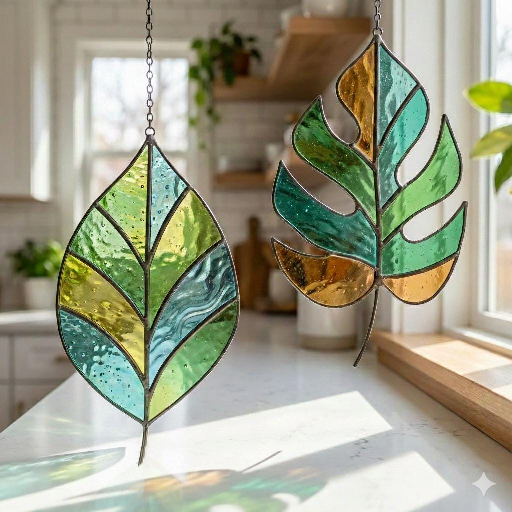 Minimal Stained Glass Pattern Pack | 10+ Designs | A4 Size | Digital ...