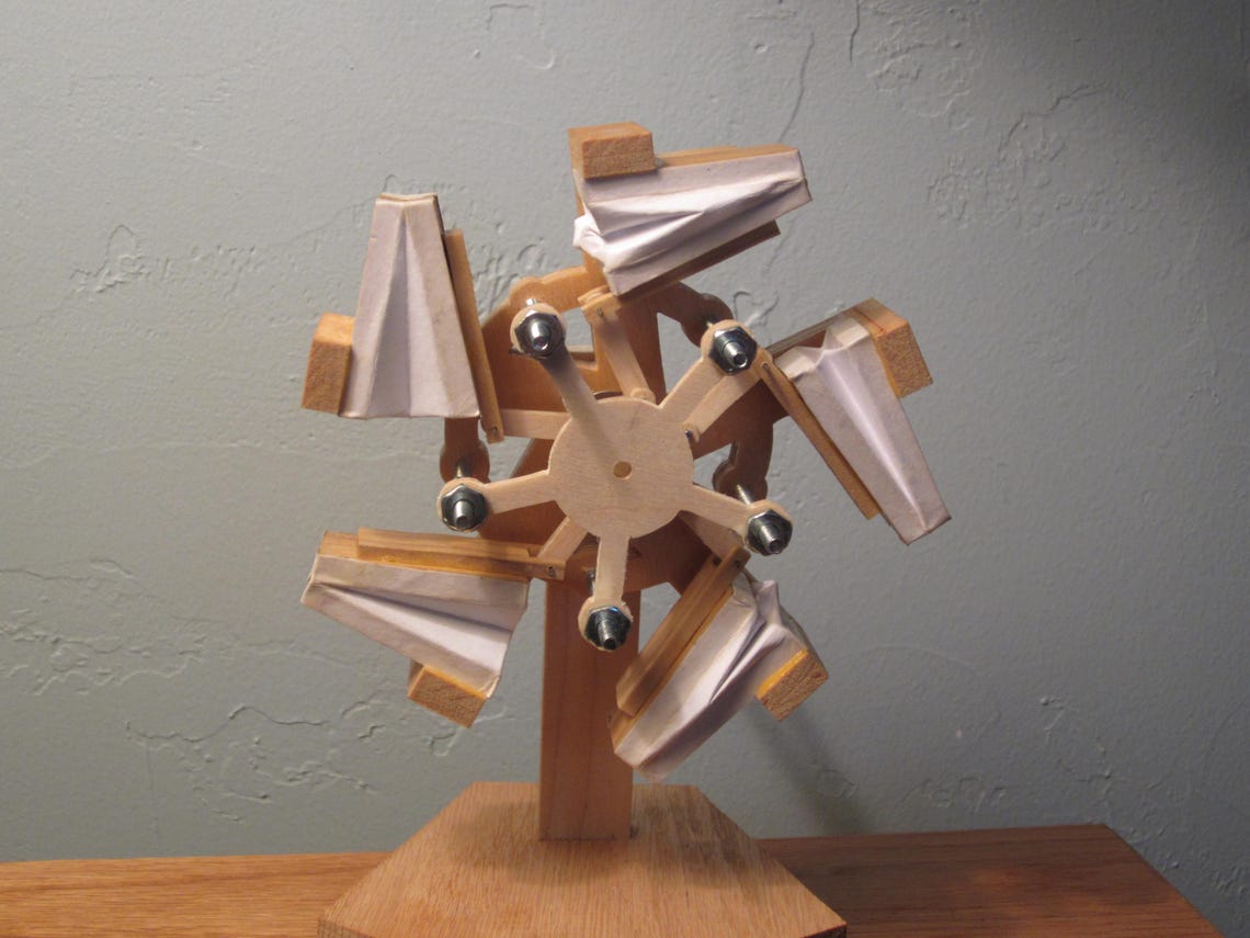 Pentabellow Rotary Air Engine Plans - Etsy