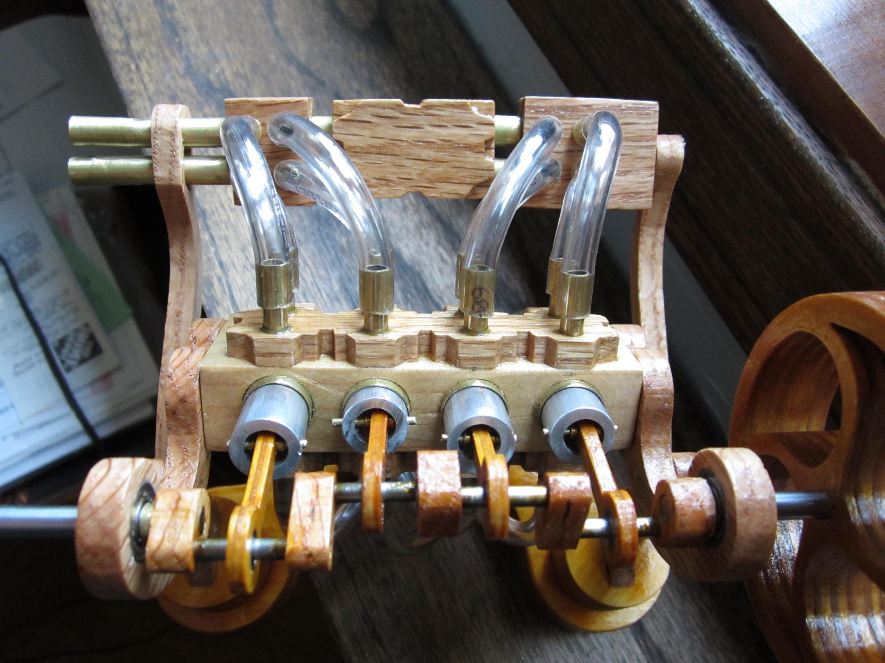 Inline 4 Cylinder Air Engine Plans - Etsy