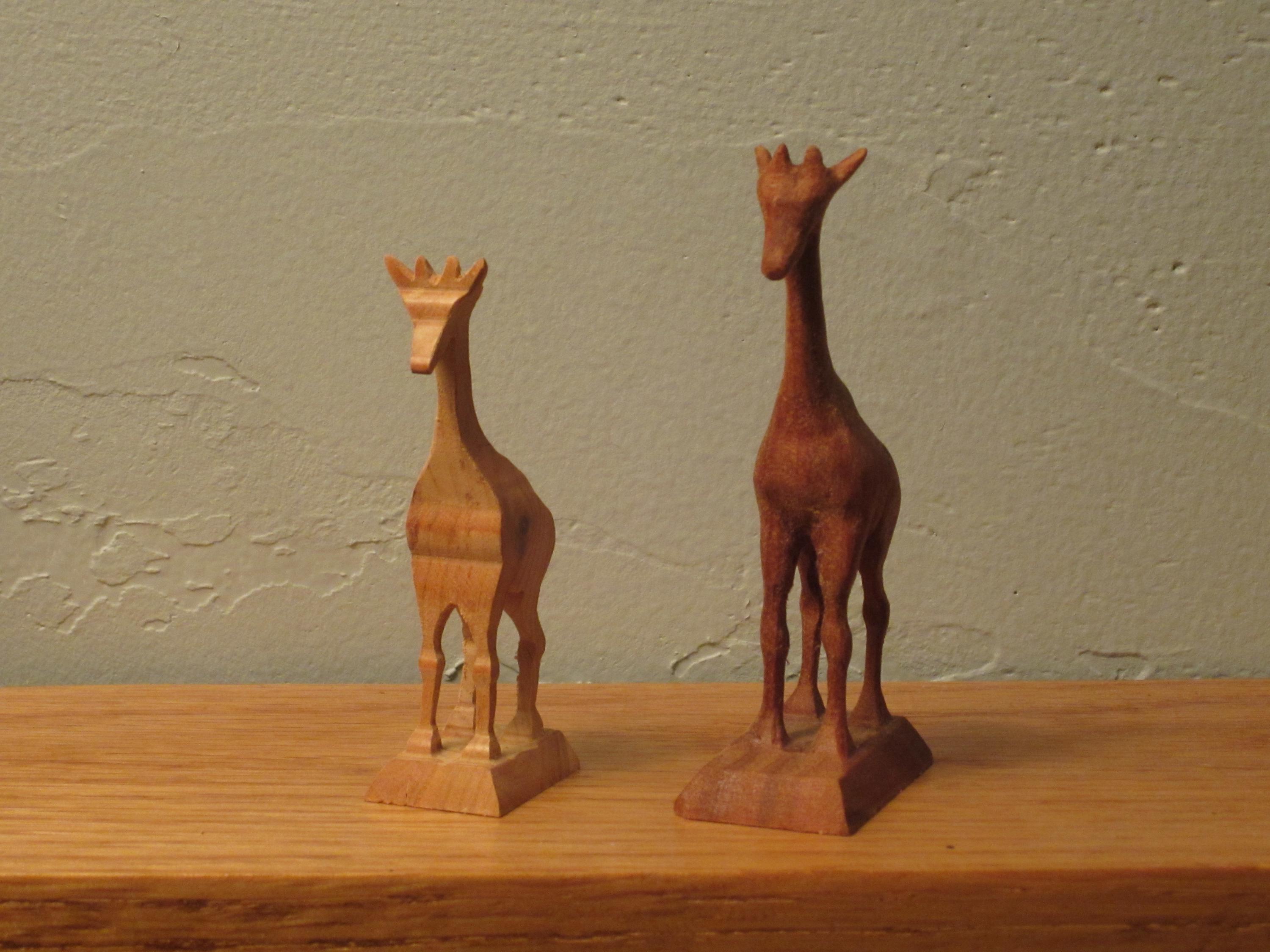 3D Giraffe Scroll Saw Pattern and Bandsaw - Etsy