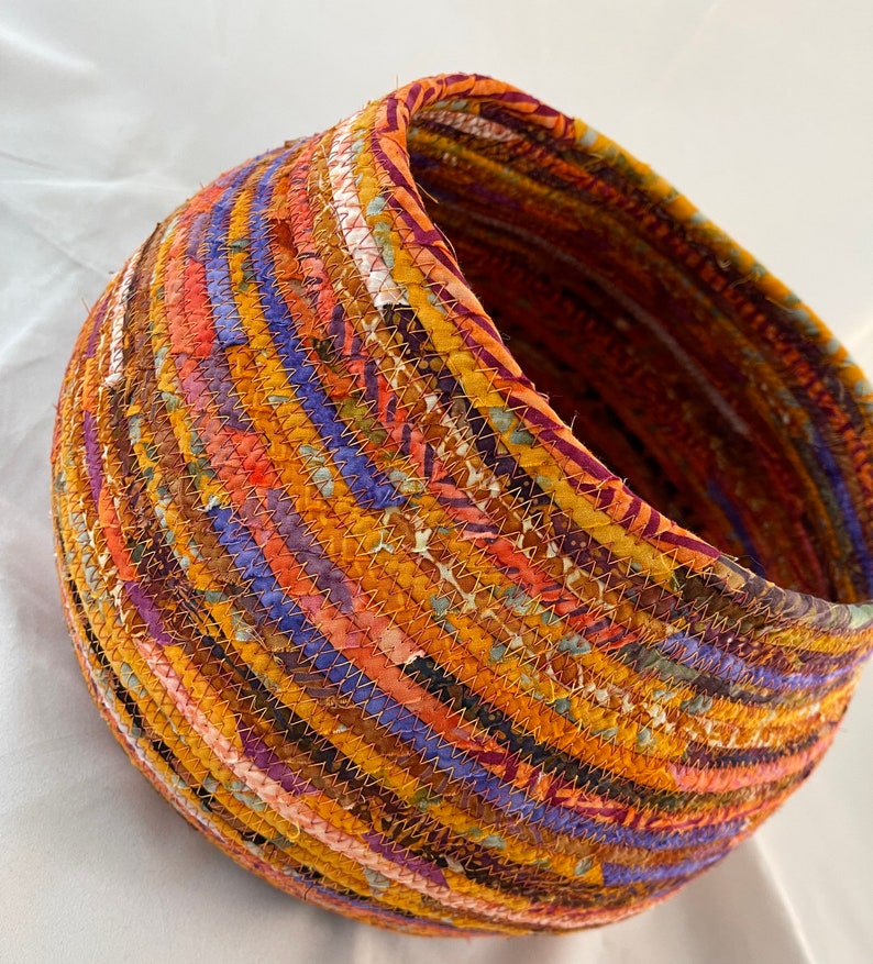 Extra Large Orange and Purple Basket - Etsy