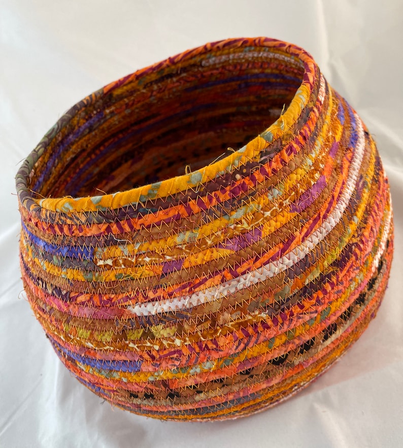 Extra Large Orange and Purple Basket - Etsy