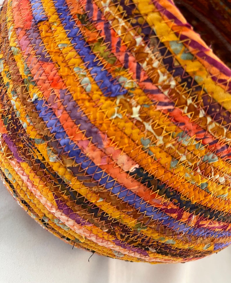 Extra Large Orange and Purple Basket - Etsy