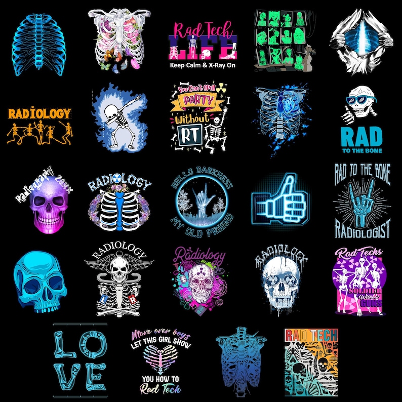 Radiology Bundle Png, Radiologist Png, Rad Tech Png, Radiology ...