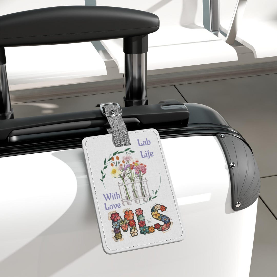 Lab Tech Med Science Travel Luggage Tag - Etsy