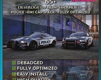 Fivem Debadged NFS Most Wanted Police Cars Pack Add-on - 10 Unbranded ...