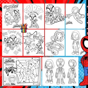 spider man free coloring pages for kids