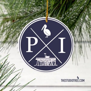 Palm Tree Aqua, Navy Blue Beach Scene Poster Sea Coastal Poster for ...