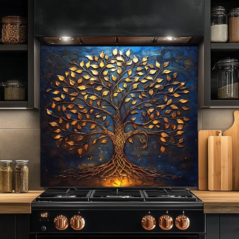 Tree of Life Backsplash - Etsy
