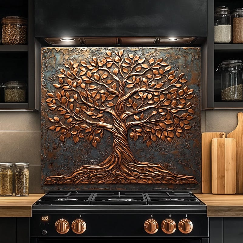 Copper Backsplash - Etsy