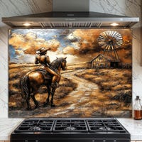 Ceramic Tile Mural Accent Kitchen Backsplash Medallion. Wieghorst ...