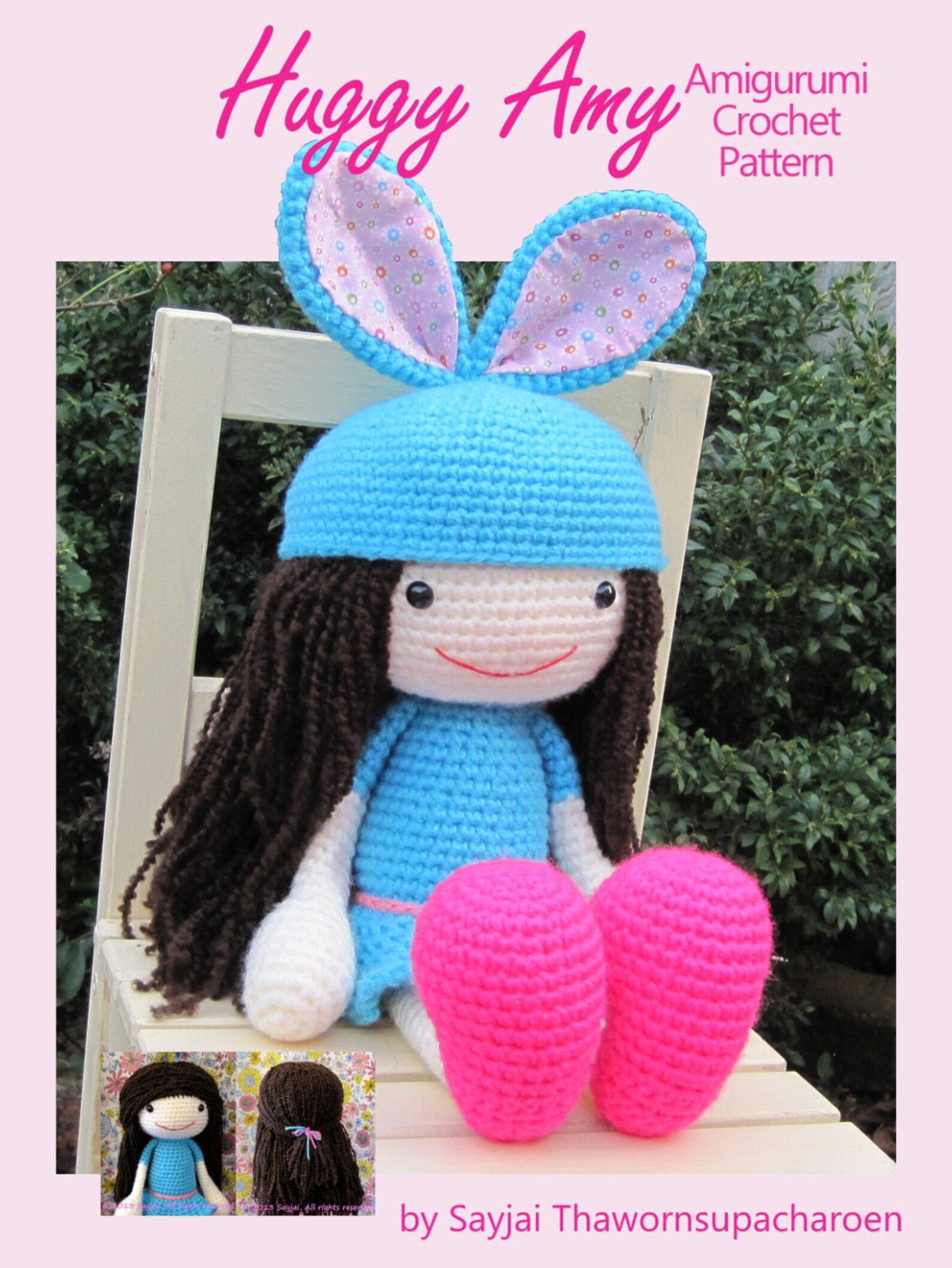 Huggy Amy Amigurumi, Instant Download PDF Crochet Pattern. English and ...