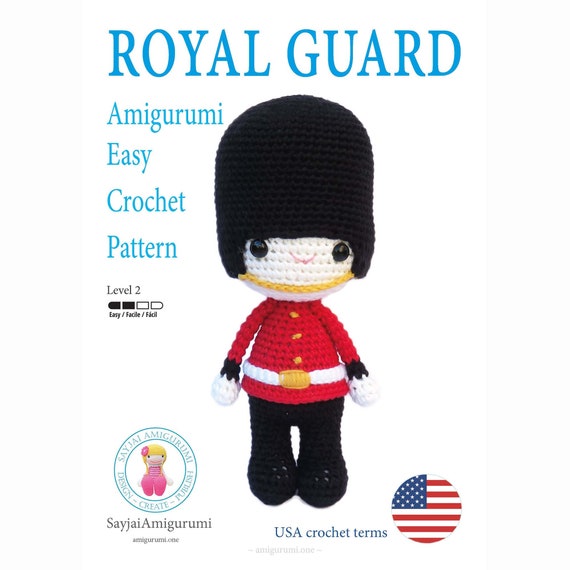 Royal Guard Amigurumi Crochet Pattern - Etsy UK