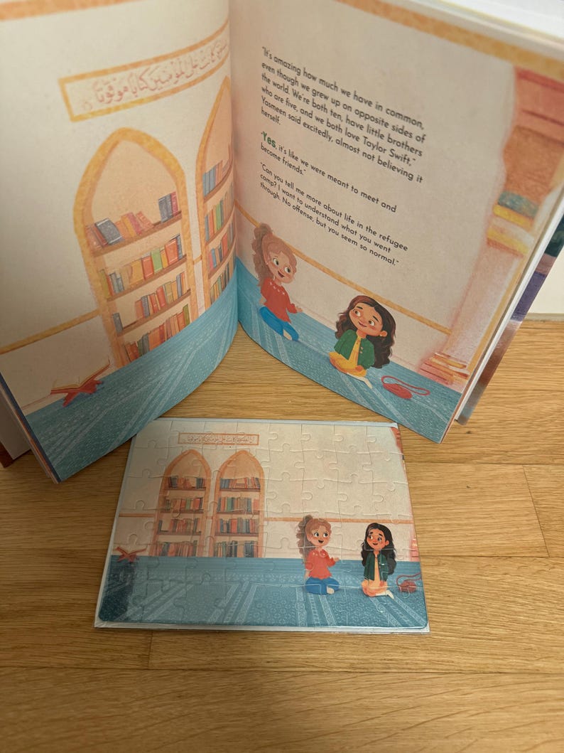 Children's Book Puzzle, Storybook Puzzle, Book Inspired Puzzle, Kids ...